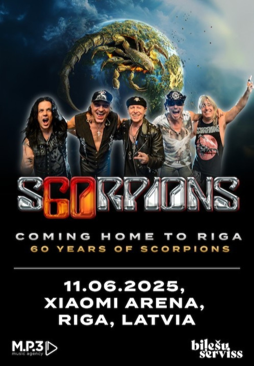 Scorpions - Coming Home to Riga 60 Years of the Scorpions - Relax FM